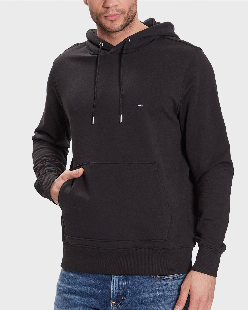 TOMMY HILFIGER ΑΝΔΡΙΚΟ ΦΟΥΤΕΡ ΜΕ ΚΟΥΚΟΥΛΑ - MW0MW24352 - sagiakos-stores.gr