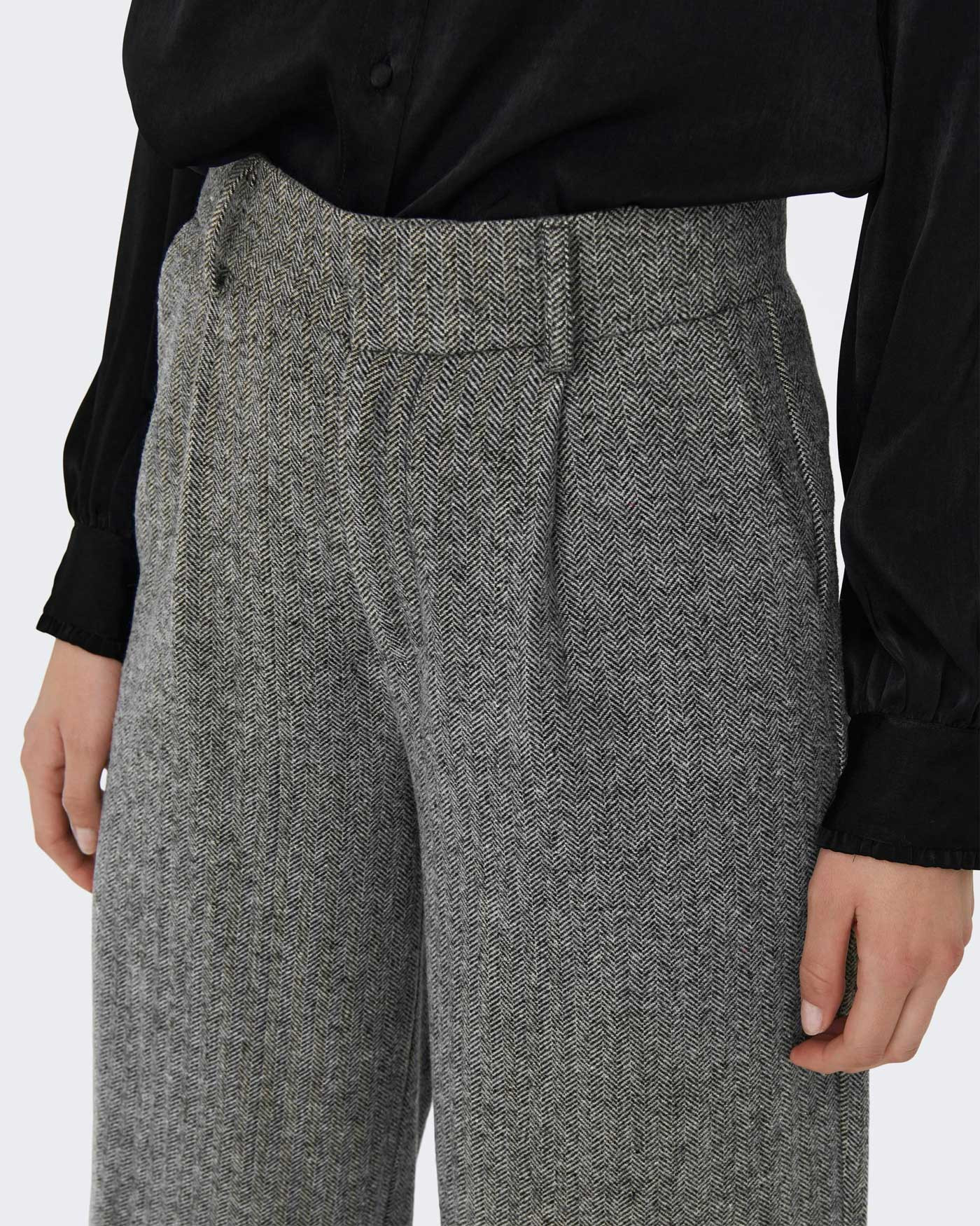 ONLY ΓΥΝΑΙΚΕΙΟ ΨΗΛΟΜΕΣΟ ΠΑΝΤΕΛΟΝΙ WIDE LEG - 15305631 - sagiakos-stores.gr