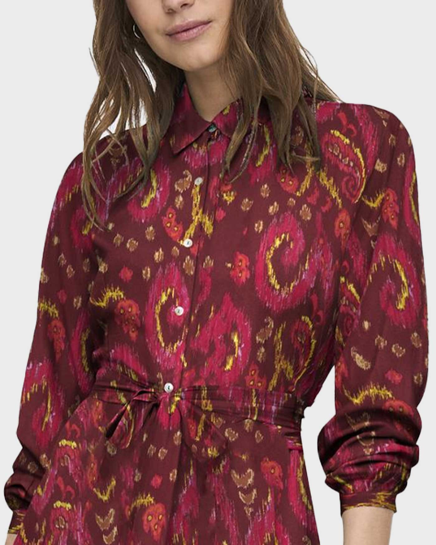 ONLY ΓΥΝΑΙΚΕΙΟ ΦΟΡΕΜΑ ΣΕΜΙΖΙΕ ΜΕ ΖΩΝΗ - 15242084 - sagiakos-stores.gr