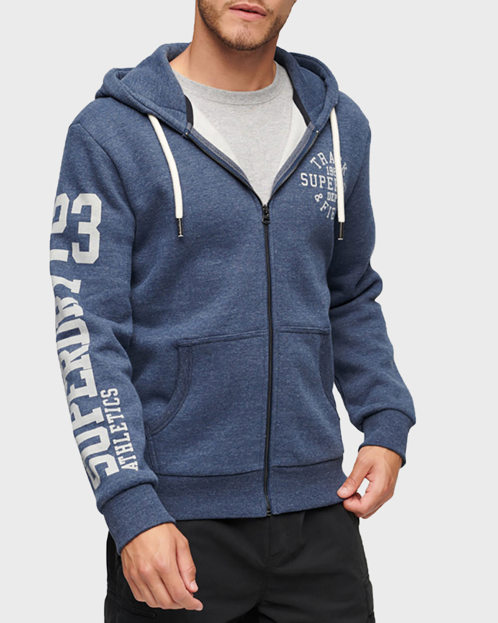 SUPERDRY ΑΝΔΡΙΚΗ ΖΑΚΕΤΑ ΜΕ ΚΟΥΚΟΥΛΑ - Μ2013150A - sagiakos-stores.gr