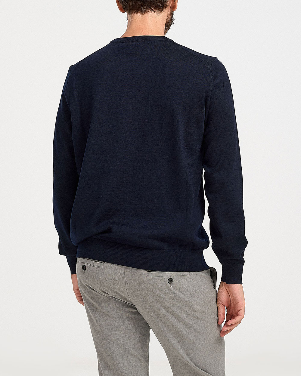 BOSS ΑΝΔΡΙΚΟ ΜΑΛΛΙΝΟ ΠΟΥΛΟΒΕΡ - 50476364 ΒΟΤΤΟ - sagiakos-stores.gr