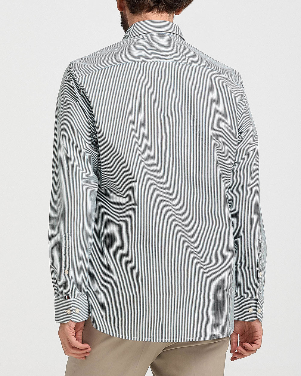 TOMMY HILFIGER ΡΙΓΕ ΑΝΔΡΙΚΟ ΠΟΥΚΑΜΙΣΟ - MW0MW33335 - sagiakos-stores.gr