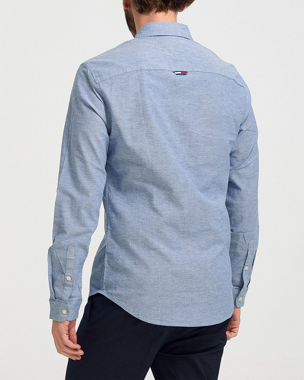 TOMMY HILFIGER ΑΝΔΡΙΚΟ ΠΟΥΚΑΜΙΣΟ ΣΤΕΝΗ ΓΡΑΜΜΗ - DM0DM09594 - sagiakos ...