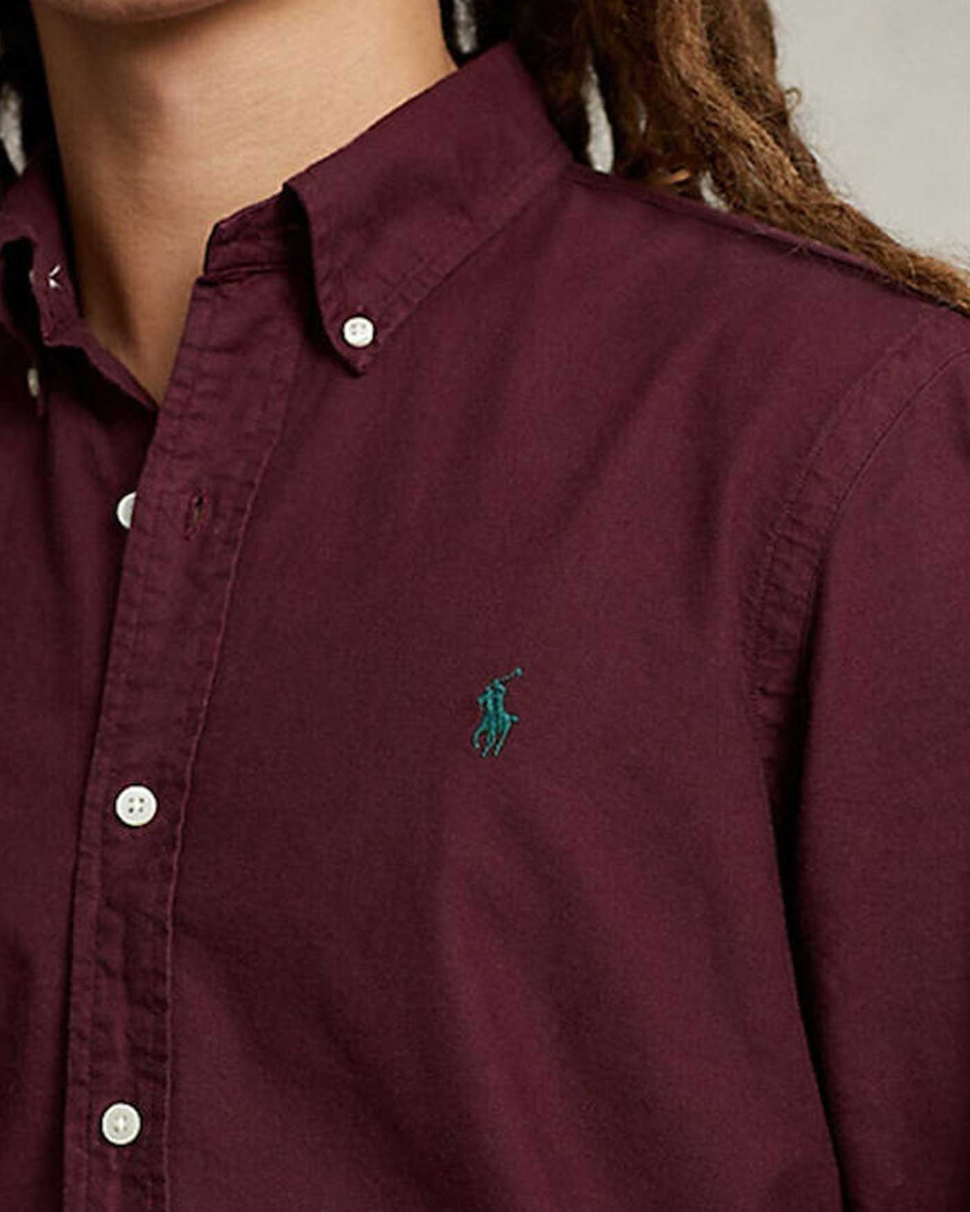POLO RALPH LAUREN ΑΝΔΡΙΚΟ ΠΟΥΚΑΜΙΣΟ 100% ΒΑΜΒΑΚΙ - 710805564046 ...