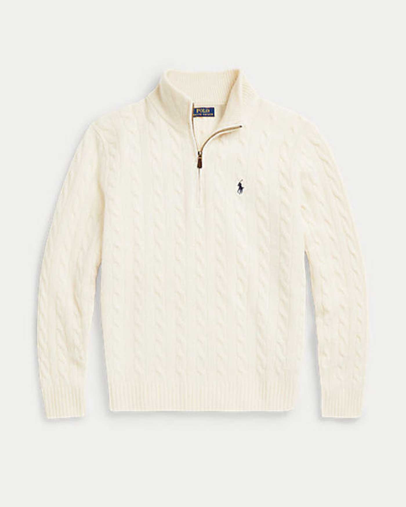 POLO RALPH LAUREN ΑΝΔΡΙΚΗ ΠΛΕΚΤΗ ΜΠΛΟΥΖΑ HALF ZIP - 710876766001 ...