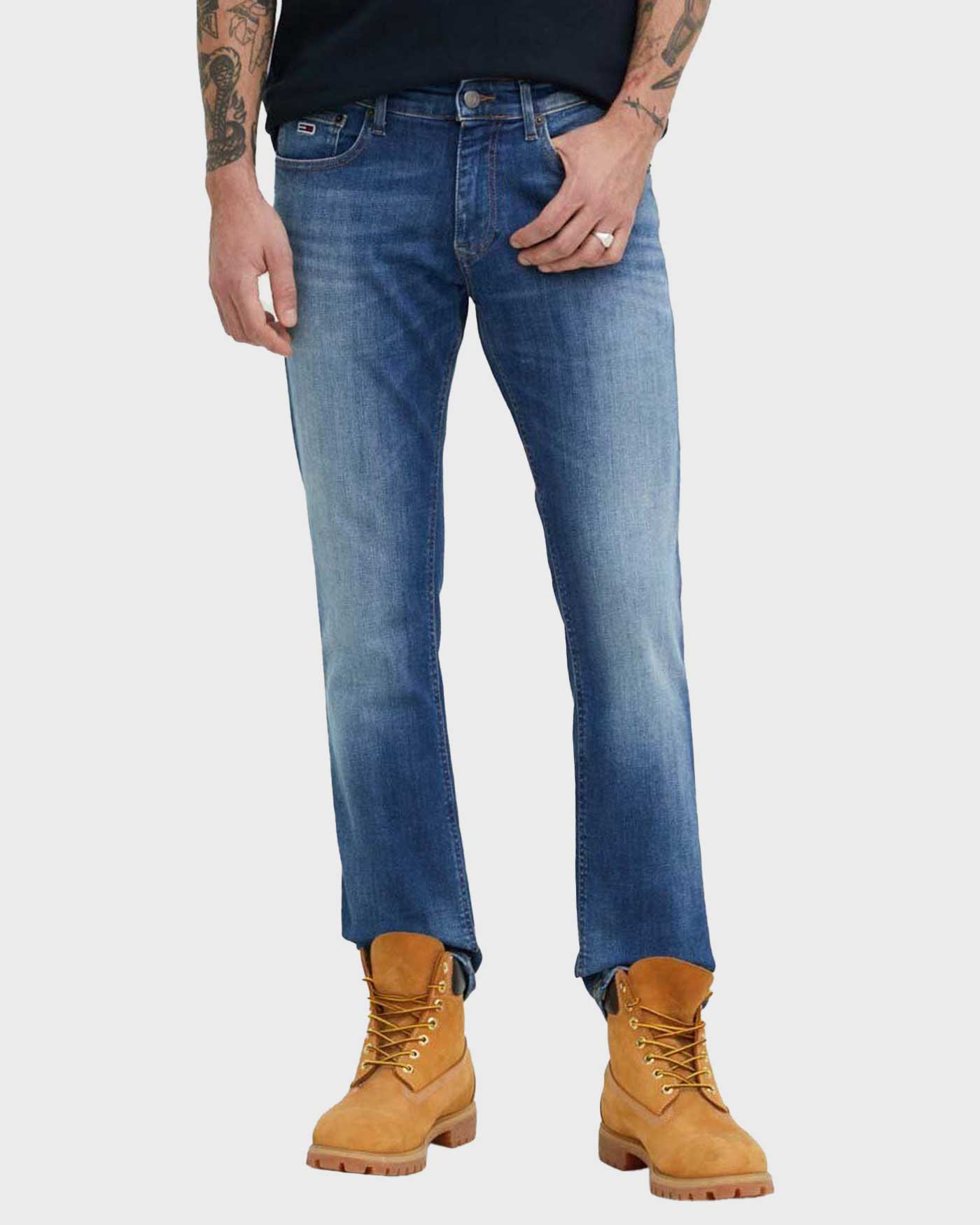 TOMMY HILFIGER ΑΝΔΡΙΚΟ JEAN ΠΑΝΤΕΛΟΝΙ ΣΤΕΝΗ ΓΡΑΜΜΗ SCANTON - DM0DM18723 ...