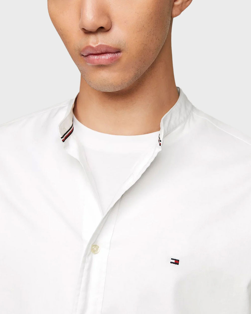 TOMMY HILFIGER ΑΝΔΡΙΚΟ ΠΟΥΚΑΜΙΣΟ ΜΑΟ - MW0MW30494 - sagiakos-stores.gr