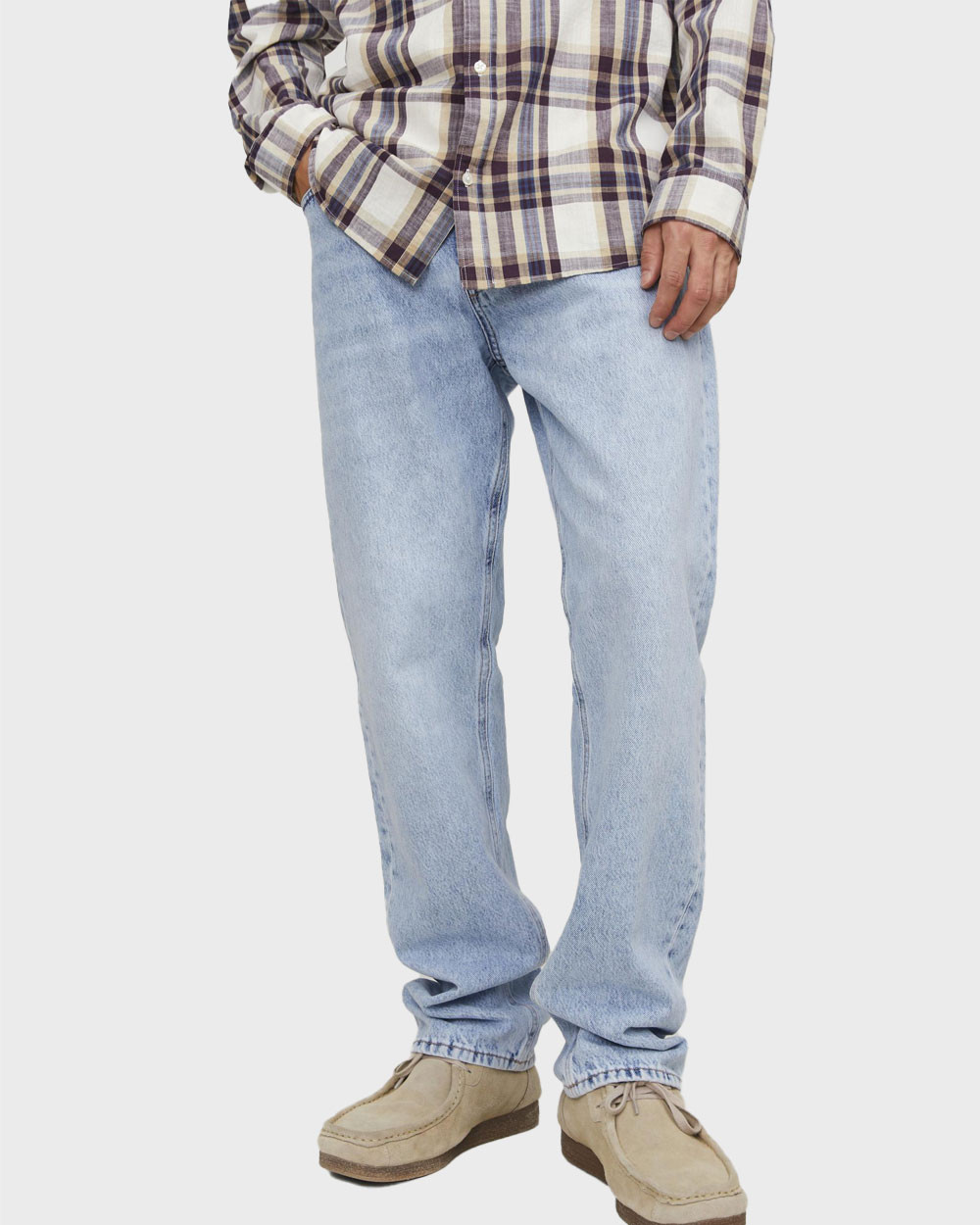 JACK & JONES ΑΝΔΡΙΚΟ ΤΖΙΝ ΠΑΝΤΕΛΟΝΙ ΨΗΛΟΜΕΣΟ ΧΑΛΑΡΗ ΓΡΑΜΜΗ - 12254104 ...