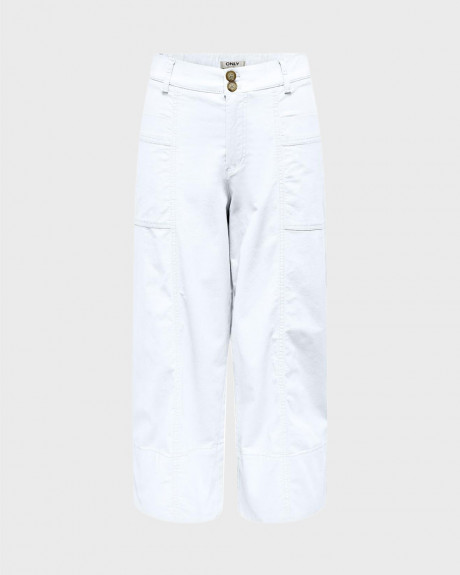 ONLY ΓΥΝΑΙΚΕΙΟ ΨΗΛΟΜΕΣΟ ΠΑΝΤΕΛΟΝΙ CULOTTE - 15314623 - sagiakos-stores.gr