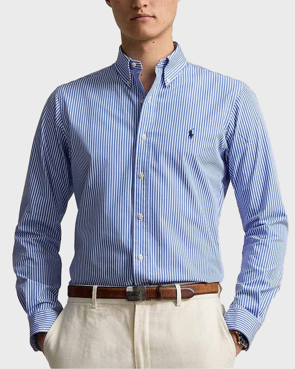 POLO RALPH LAUREN ΑΝΔΡΙΚΟ ΠΟΥΚΑΜΙΣΟ ΚΑΝΟΝΙΚΗ ΓΡΑΜΜΗ - 710929346001 ...