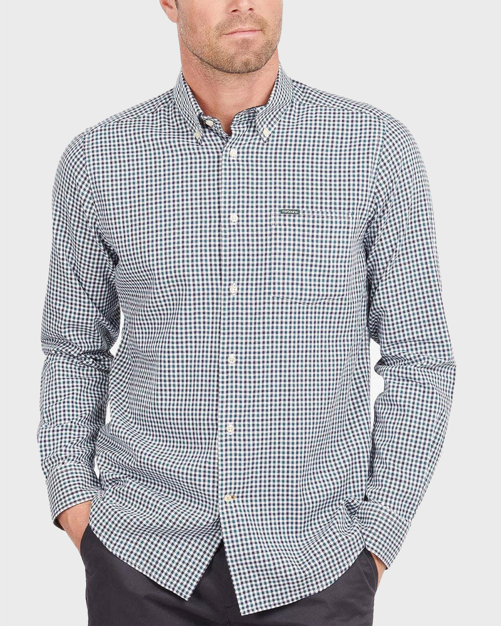 BARBOUR PADSHAW ΑΝΔΡΙΚΟ ΠΟΥΚΑΜΙΣΟ ΚΑΡΟ - MSH5027 - sagiakos-stores.gr