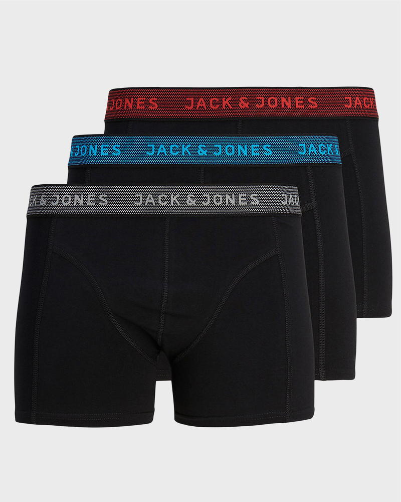 JACK & JONES ΑΝΔΡΙΚΑ ΜΠΟΞΕΡΑΚΙΑ ΣΕΤ 3 ΤΜΧ. - 12127816 - sagiakos-stores.gr