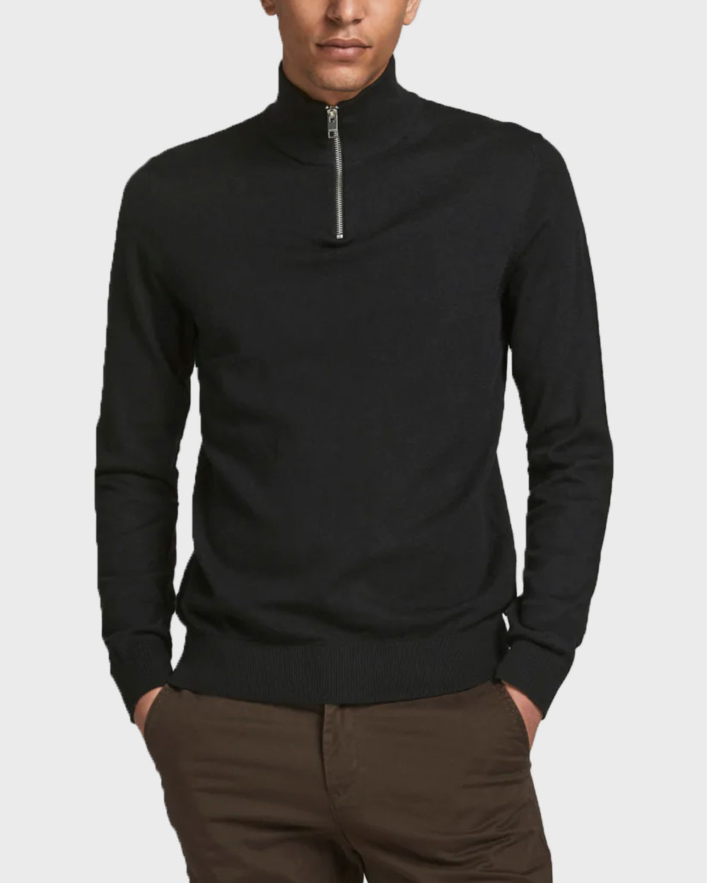 JACK & JONES ΑΝΔΡΙΚΟ ΠΟΥΛΟΒΕΡ HALF-ZIP - 12189339 - sagiakos-stores.gr