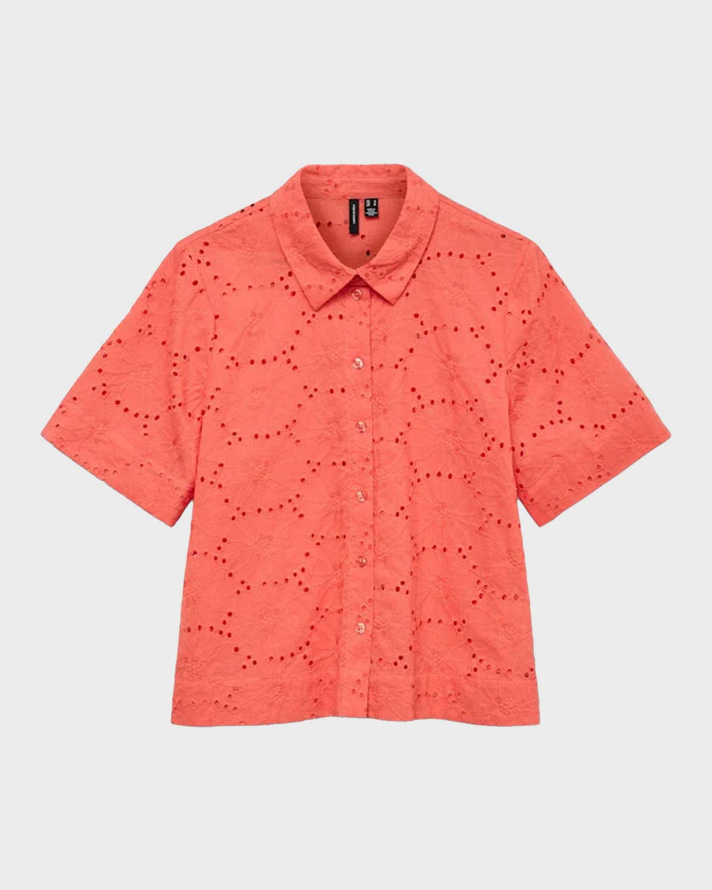 VERO MODA ΓΥΝΑΙΚΕΙΟ ΚΟΝΤΟΜΑΝΙΚΟ ΠΟΥΚΑΜΙΣΟ BRODERIE - 10324269 ...