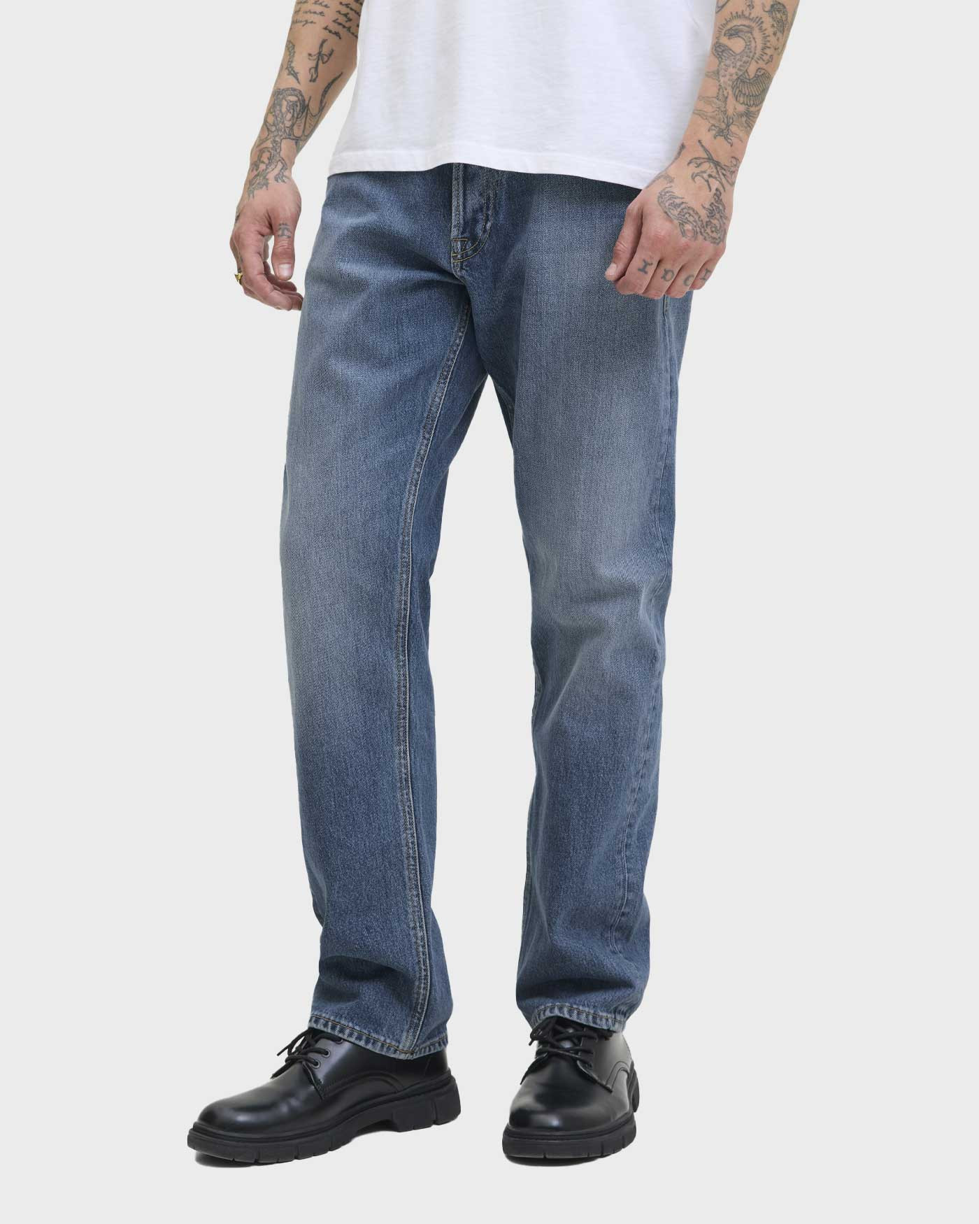 JACK & JONES CHRIS ΑΝΔΡΙΚΟ ΨΗΛΟΜΕΣΟ ΤΖΙΝ ΠΑΝΤΕΛΟΝΙ ΧΑΛΑΡΗ ΓΡΑΜΜΗ ...