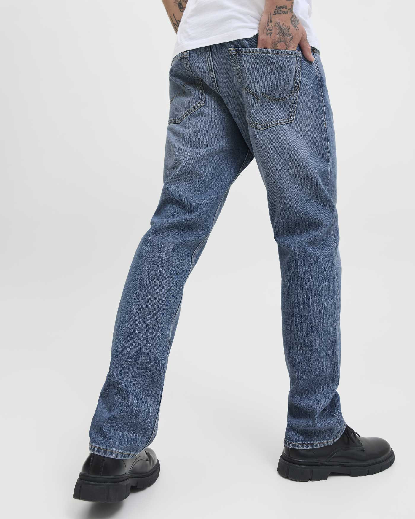 JACK & JONES CHRIS ΑΝΔΡΙΚΟ ΨΗΛΟΜΕΣΟ ΤΖΙΝ ΠΑΝΤΕΛΟΝΙ ΧΑΛΑΡΗ ΓΡΑΜΜΗ ...