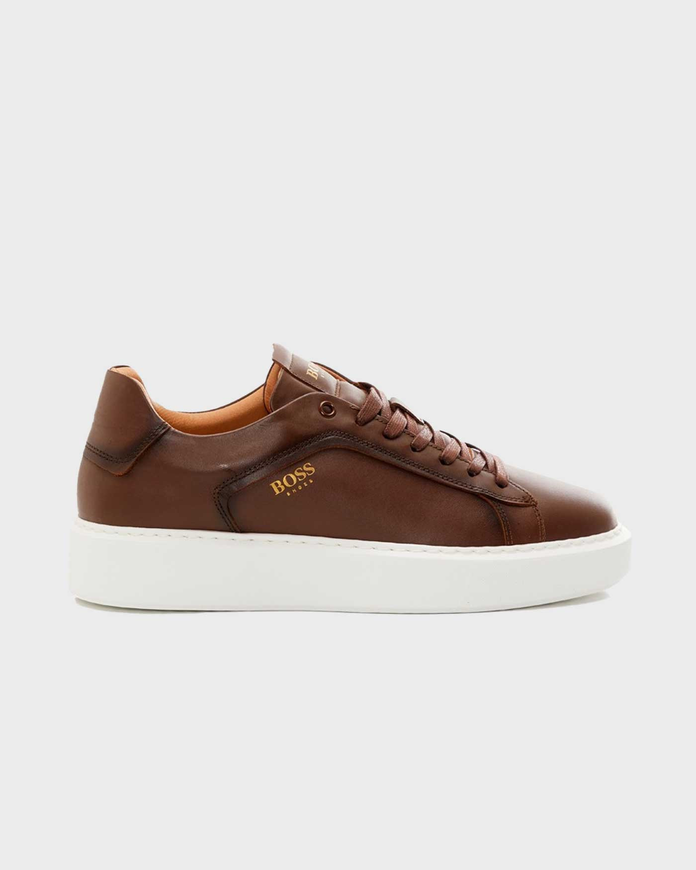 BOSS SHOES ΑΝΔΡΙΚΑ ΔΕΡΜΑΤΙΝΑ SNEAKERS - C6964 - sagiakos-stores.gr